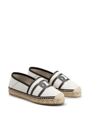 TOD'S Kate Chain-pattern Espadrilles