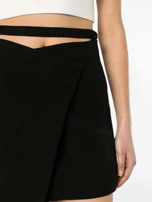 PATOU Wraparound Mini Skirt