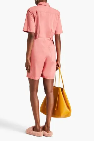 ALEX MILL Stretch-cotton Poplin Playsuit
