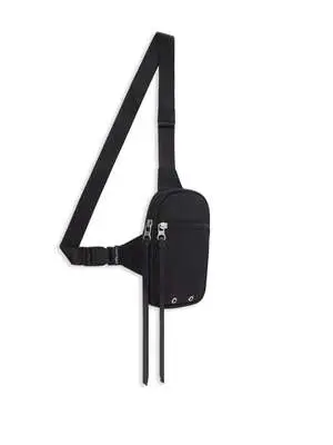 COURREGES Logo-tag Canvas Crossbody Bag