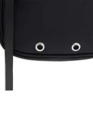 COURREGES Logo-tag Canvas Crossbody Bag