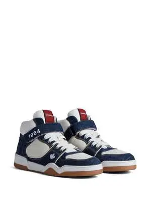 Dsquared2 Panelled Denim Sneakers