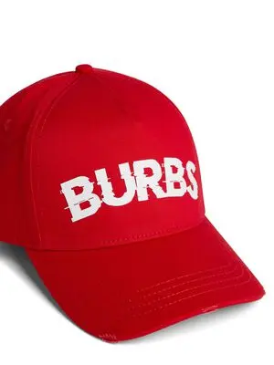 Dsquared2 Burbs Printed Baseball Cap - Red