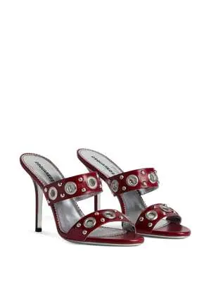 Dsquared2 Eyelet-embellishment Leather Sandals