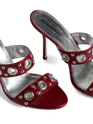 Dsquared2 Eyelet-embellishment Leather Sandals