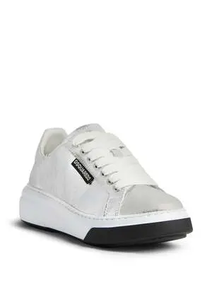 Dsquared2 Metallic-finish Lace-up Sneakers