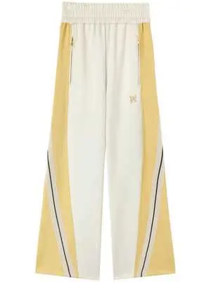 Palm Angels Colour-block Track Pants - White