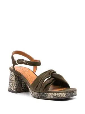 Chie Mihara Gelia 55mm Suede Sandals