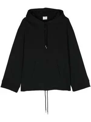 COURREGES Logo-patch Cotton Hoodie