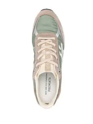 Premiata Moerun Low-top Sneakers - Green
