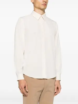 Sandro Tailored Crepon Shirt