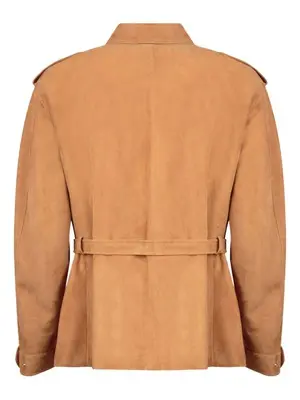 Bally Belted Suede Jacket
