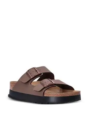 BIRKENSTOCK Arizona Platform Sandals - Brown