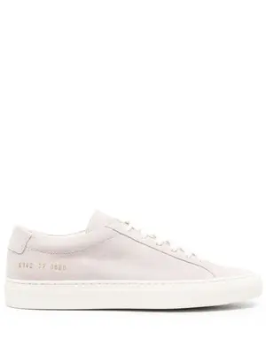 COMMON PROJECTS Original Achilles Suede Sneakers - Pink