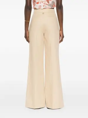 TWINSET Slit-hem Straight-leg Trousers