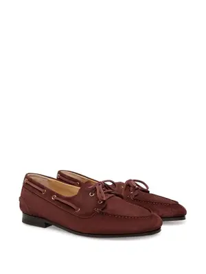 Bally Plume Boat Shoes