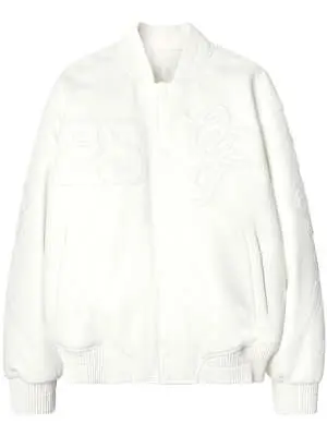 Off-White Natlover Patch-detail Bomber Jacket - White