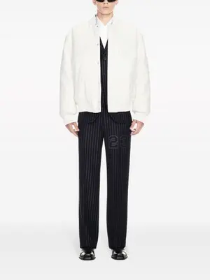Off-White Natlover Patch-detail Bomber Jacket - White