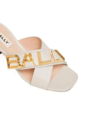 Bally Larise Leather Heeled Sandals