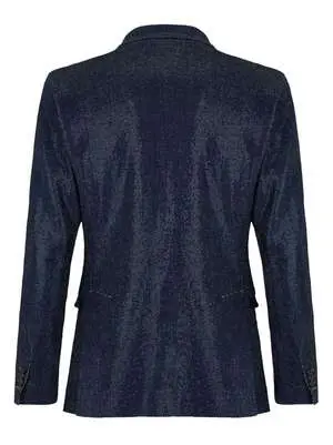 Dsquared2 Single-breasted Denim Blazer