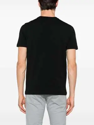 BOSS Logo-print Cotton T-shirt - Black