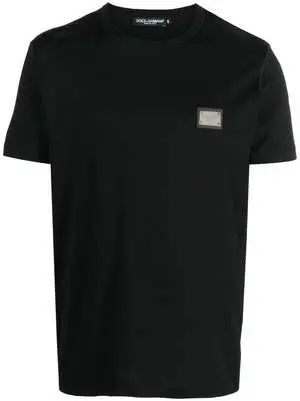 Dolce & Gabbana Logo-plaque T-shirt - Black