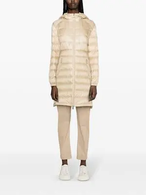 Moncler Amintore Long Quilted Coat
