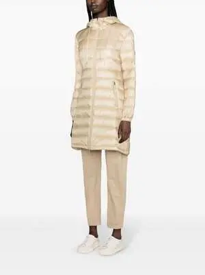 Moncler Amintore Long Quilted Coat