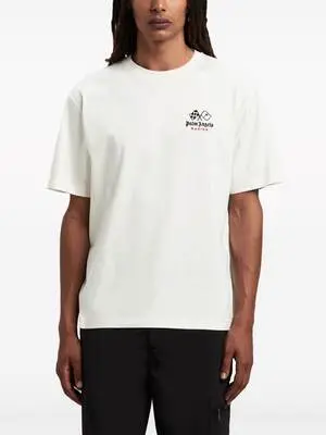 Palm Angels Racing Graphic-print Cotton T-shirt