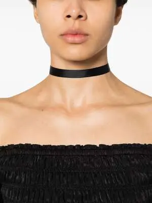 ATU BODY COUTURE Grosgrain-ribbon Choker