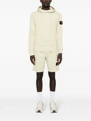 Stone Island Compass-badge Hoodie - Neutrals
