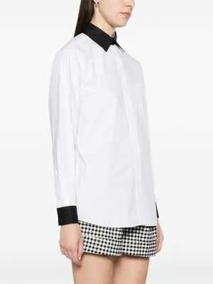 Moschino Question Mark-print Cotton Shirt