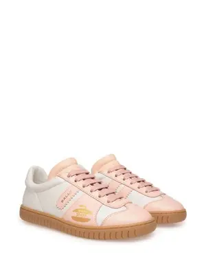 Bally Motif Leather Trainers