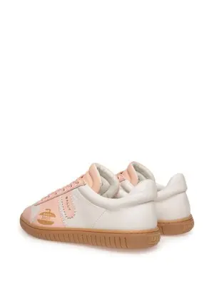 Bally Motif Leather Trainers