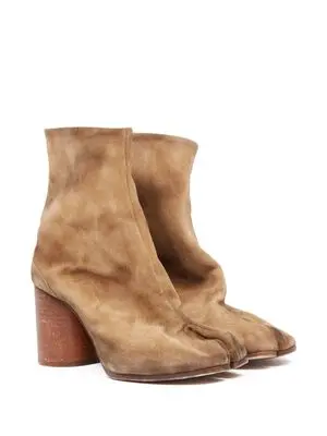 MAISON MARGIELA Neutral Tabi 60mm Suede Boots