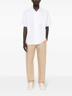 Off-White Appliqué-logo Tapered Trousers