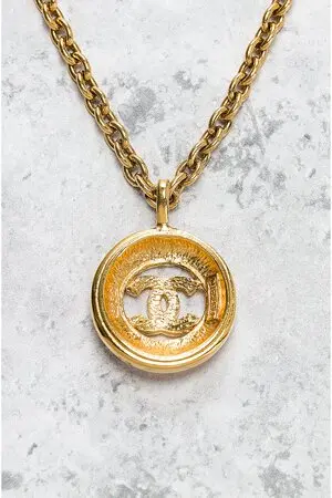 Chanel Coco Mark Pendant Necklace