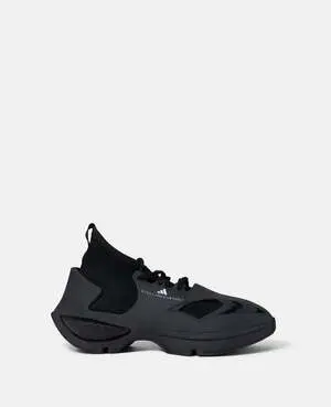 Stella McCartney Truelife Primeknit Lifestyle Sneakers - Core Black