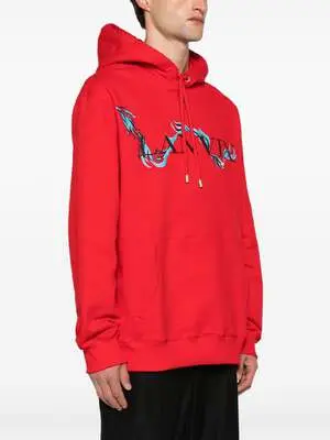 LANVIN Dragon-print Cotton Hoodie