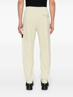 Stone Island Compass-badge Cotton Track Trousers - Green