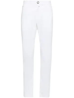Jacob Cohen Bobby Slim-fit Chinos - White