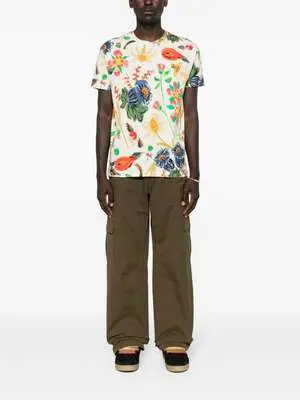 VIVIENNE WESTWOOD Folklore-print Cotton T-shirt