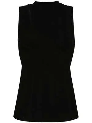 Diane Von Furstenberg Striped Knit Tank Top