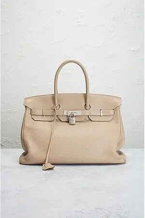 Hermès Togo Handbag - Dove