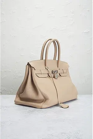 Hermès Togo Handbag - Dove