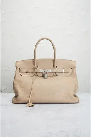 Hermès Togo Handbag - Dove