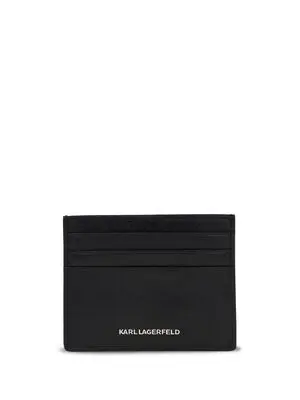 Karl Lagerfeld Ikon Perforated Card Holder