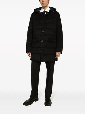 Dolce & Gabbana Quilted Cashmere Coat