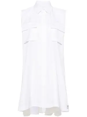 Sacai Pleated Mini Dress