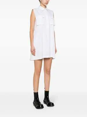 Sacai Pleated Mini Dress